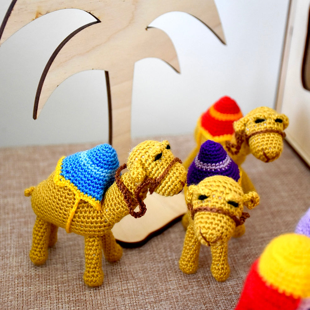 MINIGURUMI Mini Crochet Toy Camel Set, Amigurumi Camels – noorandkatu.com
